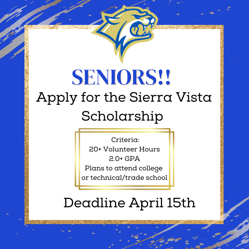 New Scholarship Opportunity For Seniors Sentinel High School new-scholarship-opportunity-for-seniors-sentinel-high-school